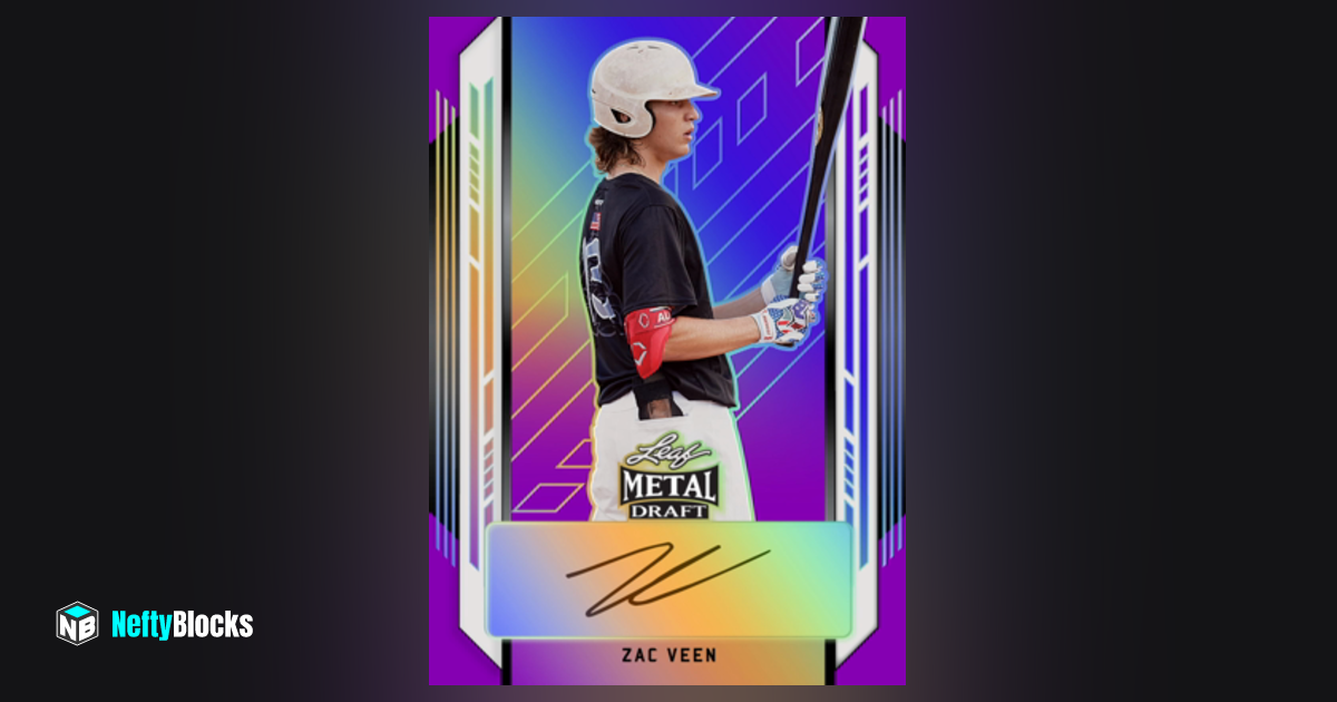 Zac Veen #32 | NeftyBlocks | The #1 Trade to Earn NFT Marketplace on WAX