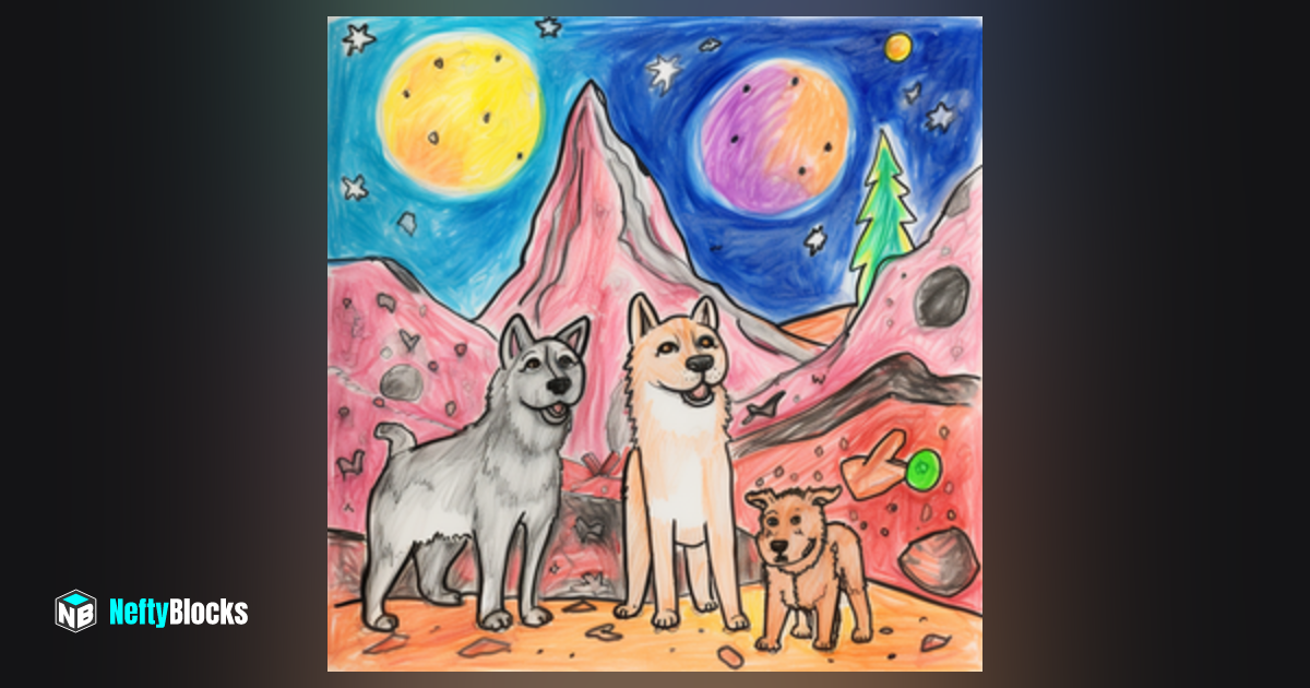 Rare Doggo Rug Camping Trip #9 | NeftyBlocks | The #1 Trade to Earn NFT ...