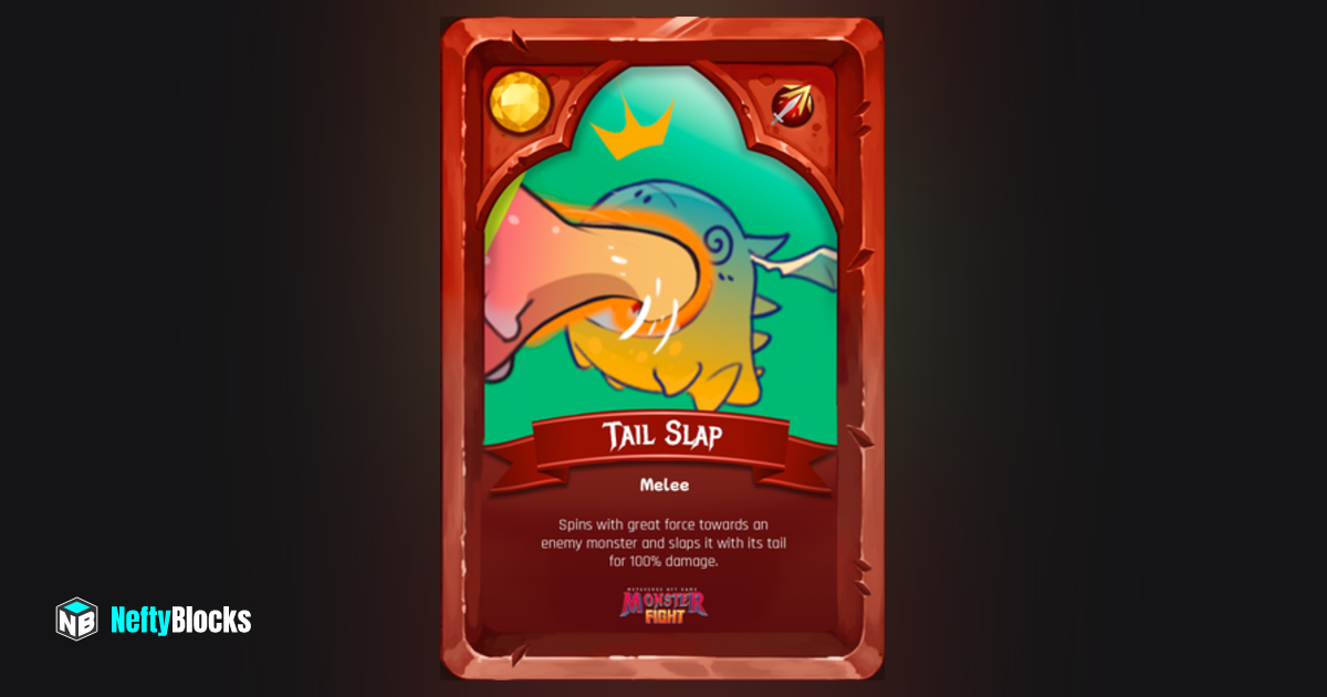 Tail Slap #64 | NeftyBlocks | The #1 Trade to Earn NFT Marketplace on WAX