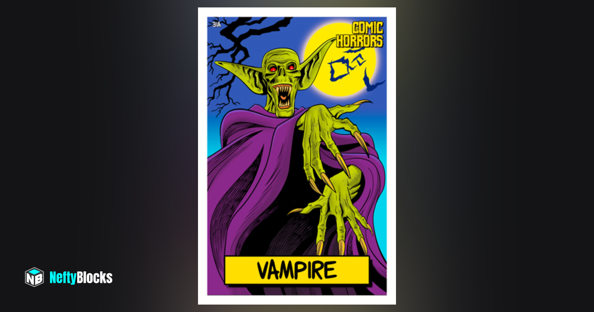 Vampire | NeftyBlocks | The #1 Trade to Earn NFT Marketplace on WAX