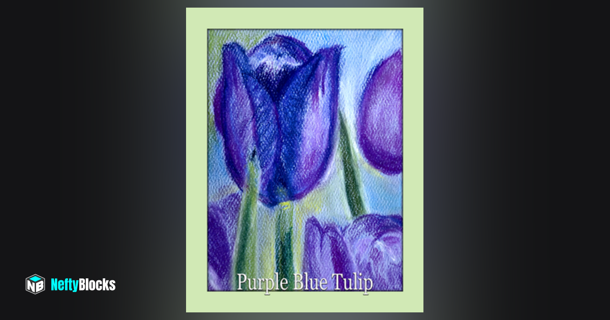 Purple Tulip #18 | NeftyBlocks | The #1 Trade to Earn NFT Marketplace ...