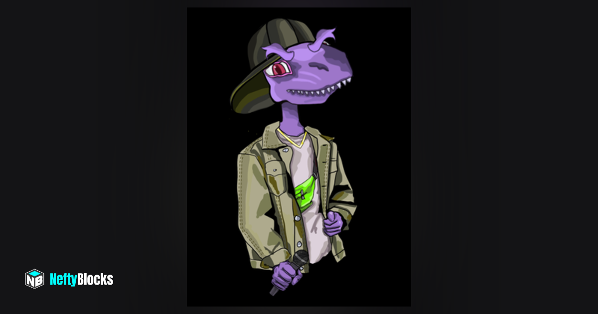 Dino MC #111 | NeftyBlocks | The #1 Trade to Earn NFT Marketplace on WAX