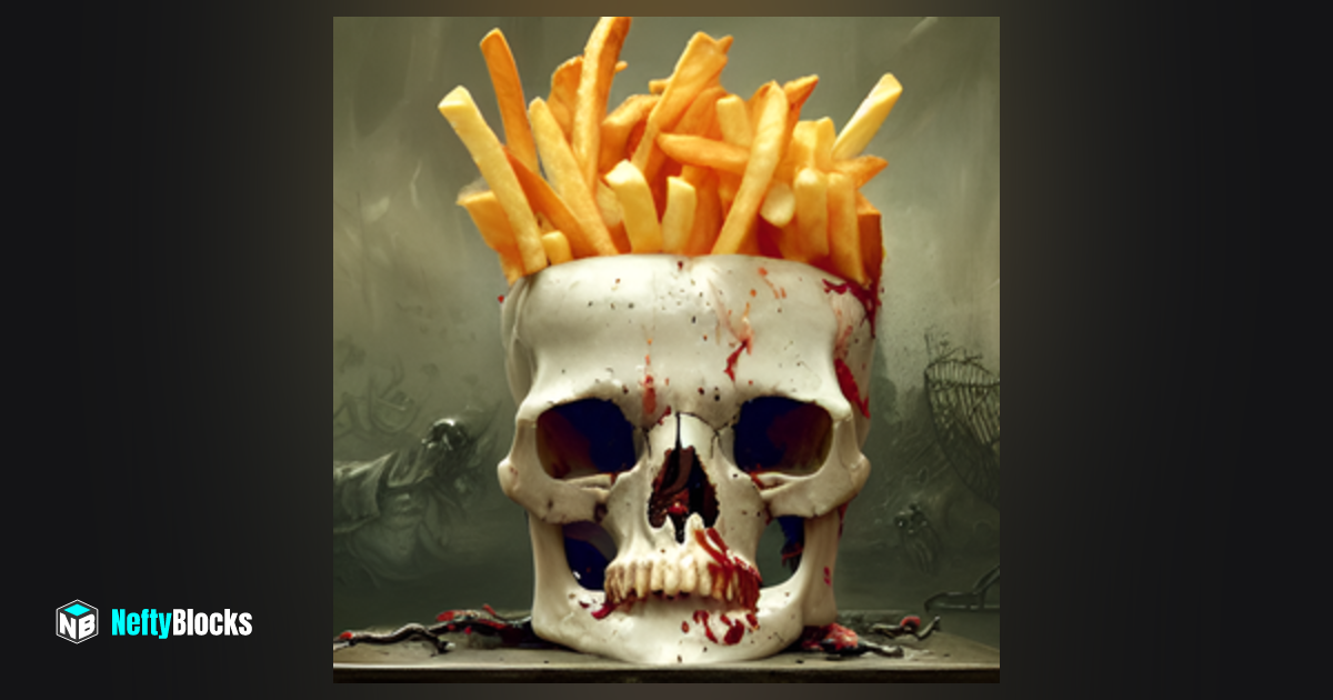 Something Skull Fry #62 | NeftyBlocks | The #1 Trade to Earn NFT ...