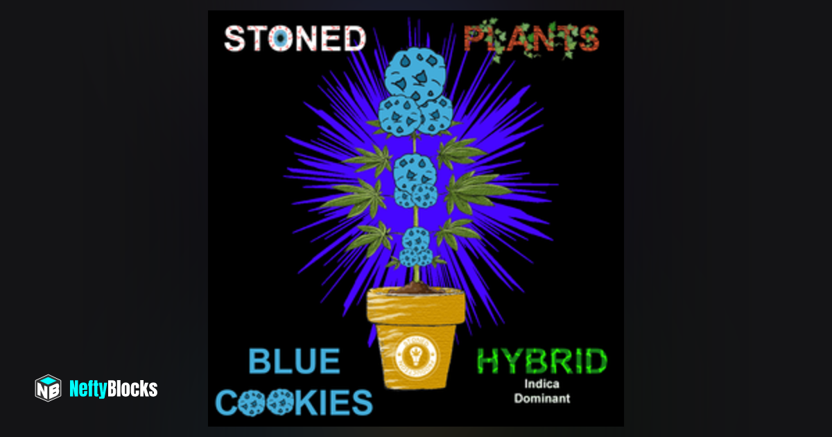 Blue Cookies #80 | NeftyBlocks | The #1 Trade to Earn NFT Marketplace ...