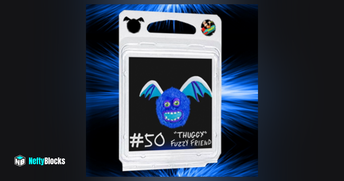 Thuggy Fuzzy Friend #19 | NeftyBlocks | The #1 Trade to Earn NFT ...