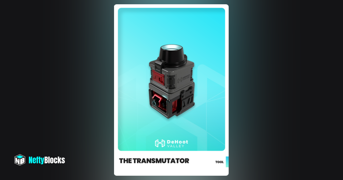 The Transmutator #4538 | NeftyBlocks | The #1 Trade to Earn NFT ...