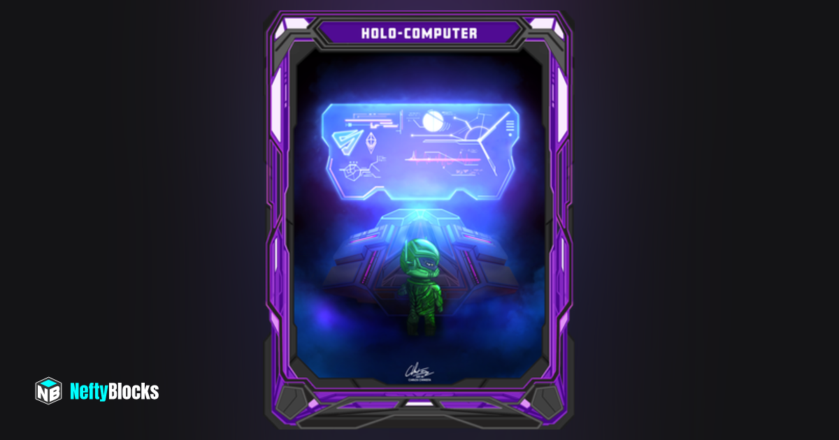 Holo-Computer #63 | NeftyBlocks | The #1 Trade to Earn NFT Marketplace ...