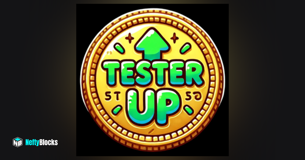 TESTER UP Token Emblem Logo | NeftyBlocks | The #1 Trade to Earn NFT ...
