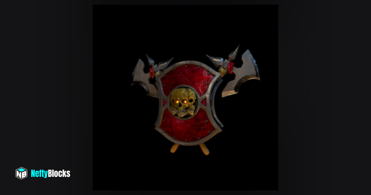 LEASE: Conqueror's Shield #1 | NeftyBlocks | The #1 Trade to Earn NFT ...