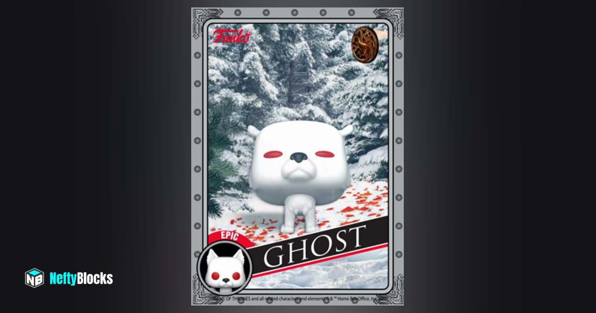 Ghost #1039 | NeftyBlocks | The #1 Trade to Earn NFT Marketplace on WAX