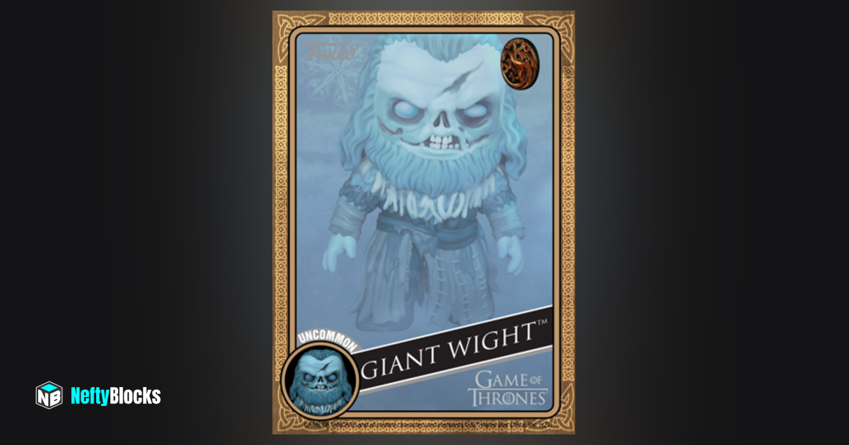 Giant Wight #2366 | NeftyBlocks | The #1 Trade to Earn NFT Marketplace ...