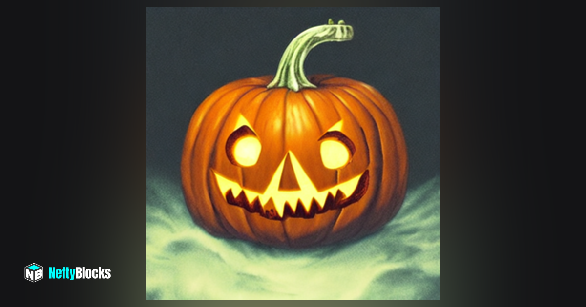 Spooky Pumpkin 2022 #219 | NeftyBlocks | The #1 Trade to Earn NFT ...