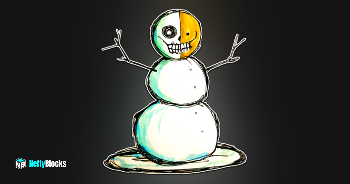 GK Snowman #95 | NeftyBlocks | The #1 Trade to Earn NFT Marketplace on WAX