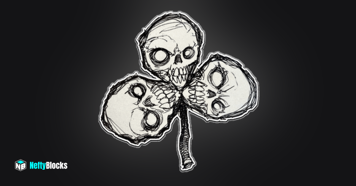 Bad Luck Clover #33 | NeftyBlocks | The #1 Trade to Earn NFT ...