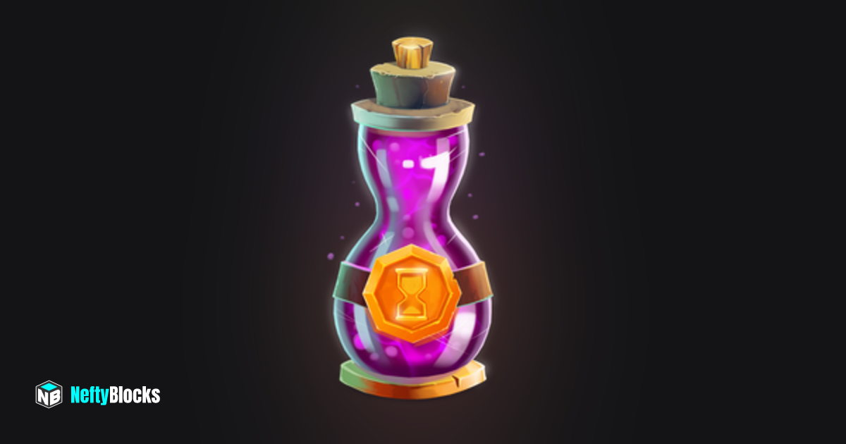 Skip Potion #31 | NeftyBlocks | The #1 Trade to Earn NFT Marketplace on WAX