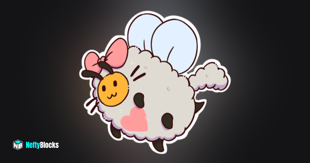 Mimi Bee #8 | NeftyBlocks | The #1 Trade to Earn NFT Marketplace on WAX