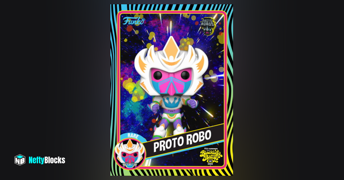 Proto Robo #128 | NeftyBlocks | The #1 Trade to Earn NFT Marketplace on WAX