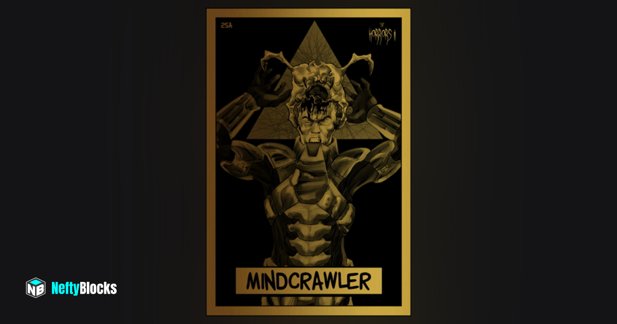 Mindcrawler | NeftyBlocks | The #1 Trade to Earn NFT Marketplace on WAX