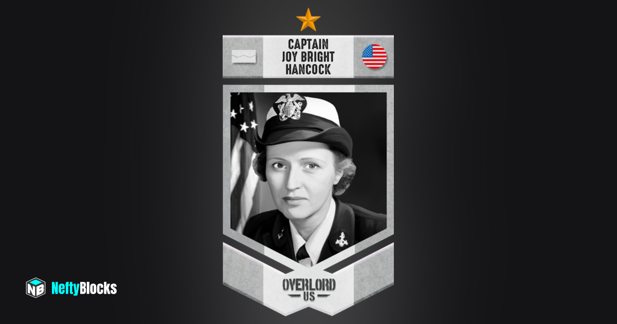 F1-CAP-JOY-BRIGHT-HANCOCK #311 | NeftyBlocks | The #1 Trade to Earn NFT ...