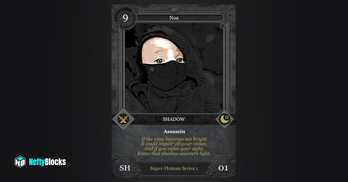 Shadow #522 | NeftyBlocks | The #1 Trade to Earn NFT Marketplace on WAX