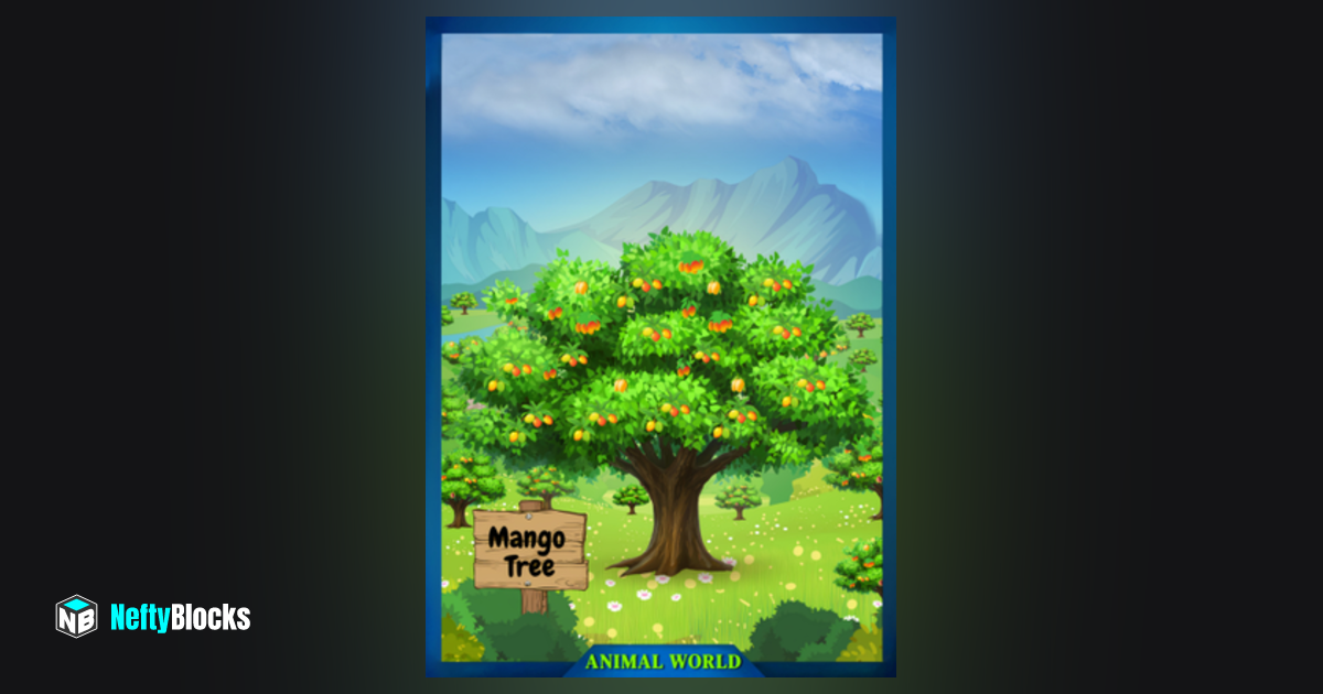 Mango Tree #14650 | NeftyBlocks | The #1 Trade to Earn NFT Marketplace ...