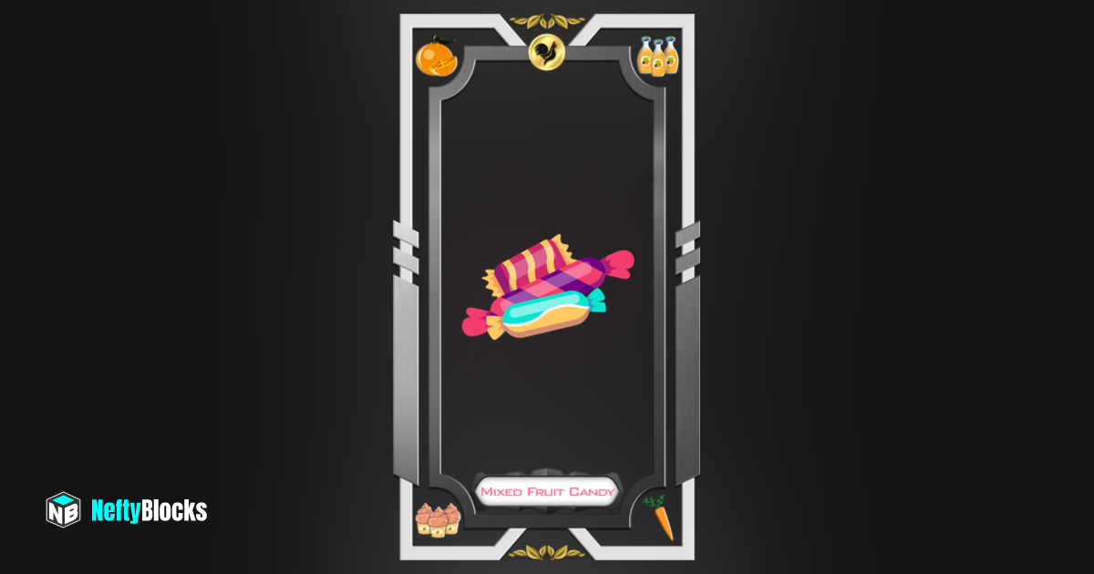 Mixed Fruit Candy #64 | NeftyBlocks | The #1 Trade to Earn NFT ...