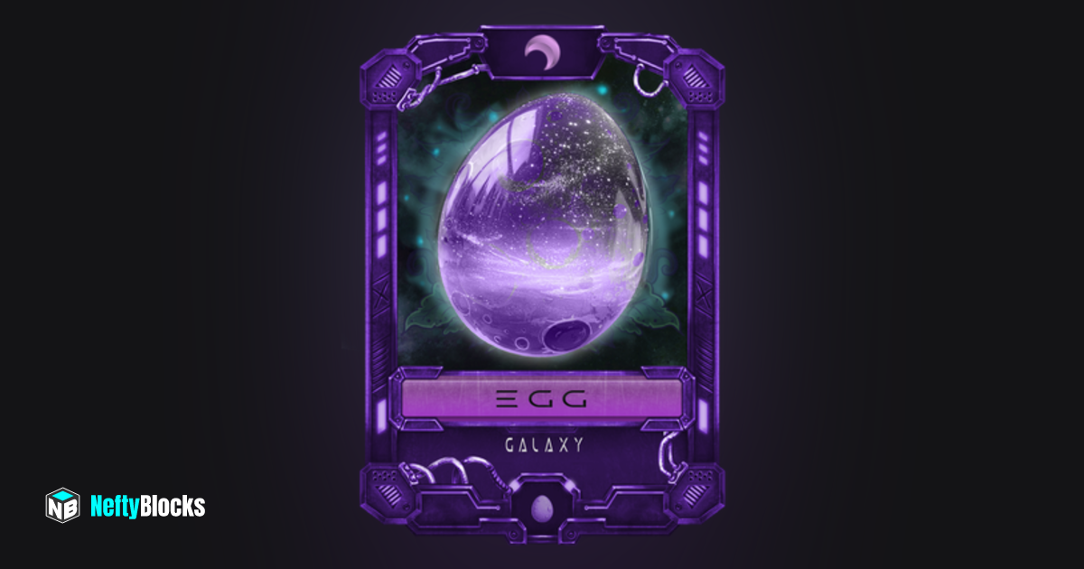 Galaxy Egg 2025 #117 | NeftyBlocks | The #1 Trade to Earn NFT ...