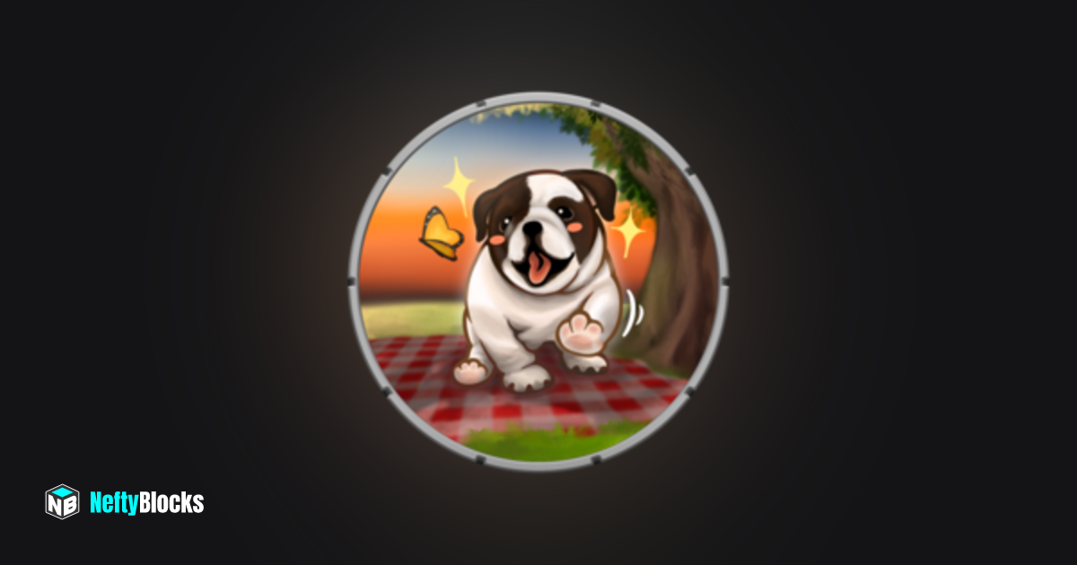 Bulldog Pup | NeftyBlocks | The #1 Trade to Earn NFT Marketplace on WAX