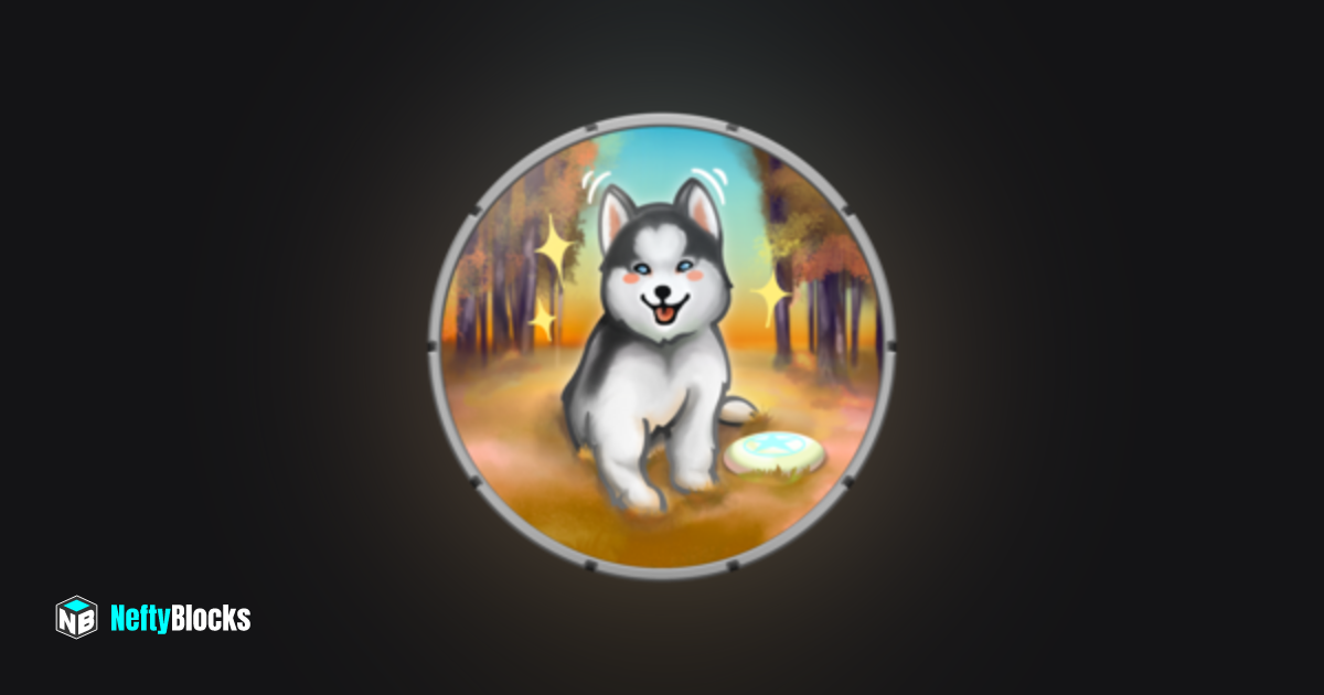 Husky #114 | NeftyBlocks | The #1 Trade to Earn NFT Marketplace on WAX