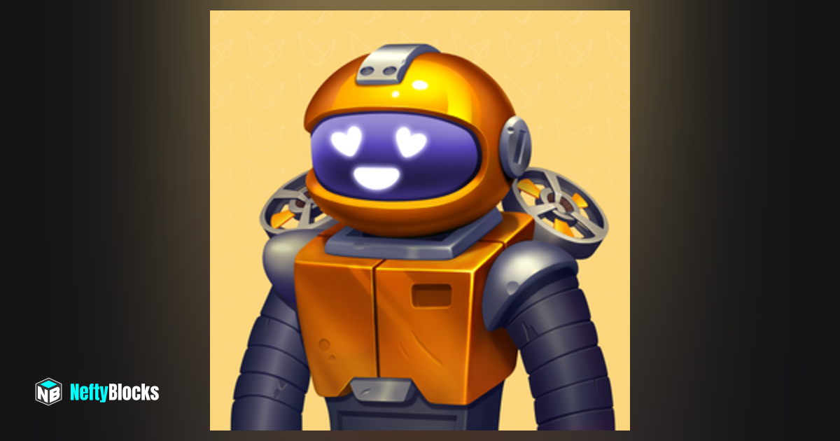 vBot #09711 | NeftyBlocks | The #1 Trade to Earn NFT Marketplace on WAX