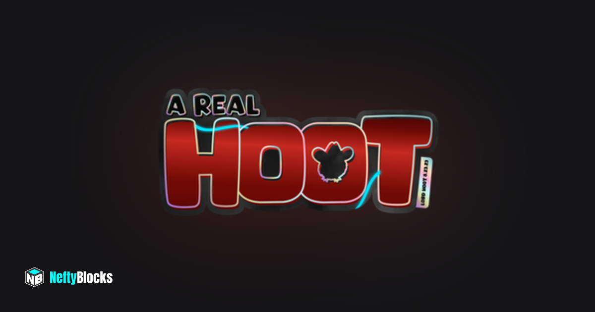 A Real HOOT Logo - Lord HOOT | NeftyBlocks | The #1 Trade to Earn NFT Marketplace on WAX