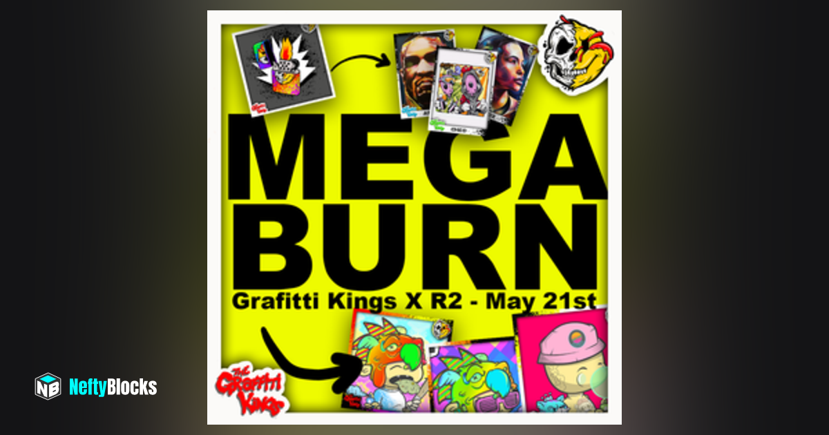 MEGA BURN #121 | NeftyBlocks | The #1 Trade to Earn NFT Marketplace on WAX