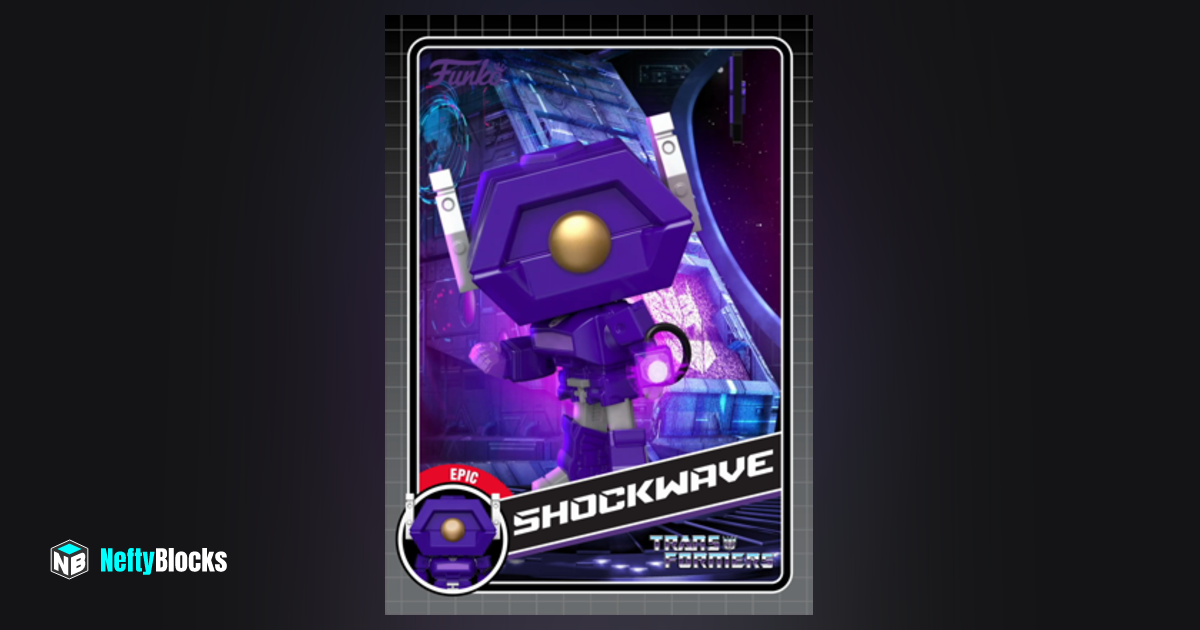 Shockwave #982 | NeftyBlocks | The #1 Trade to Earn NFT Marketplace on WAX