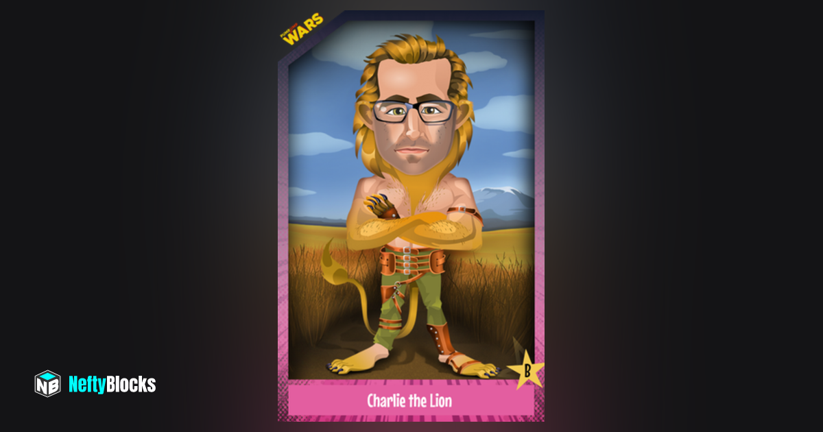 Charlie the Lion | NeftyBlocks | The #1 Trade to Earn NFT Marketplace ...