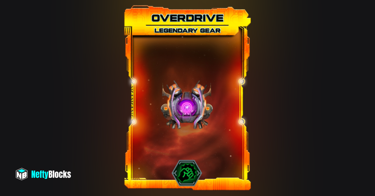 Overdrive #1 | NeftyBlocks | The #1 Trade to Earn NFT Marketplace on WAX