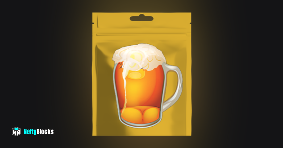 Beer Pack #28 | NeftyBlocks | The #1 Trade to Earn NFT Marketplace on WAX