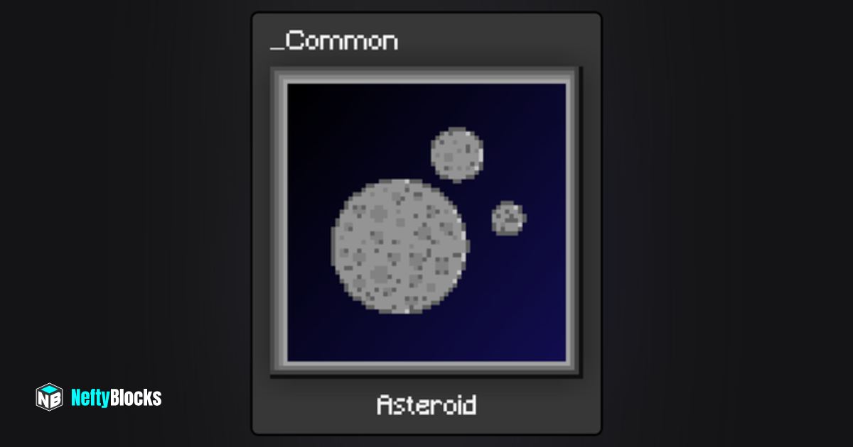 Asteroid #209 | NeftyBlocks | The #1 Trade to Earn NFT Marketplace on WAX