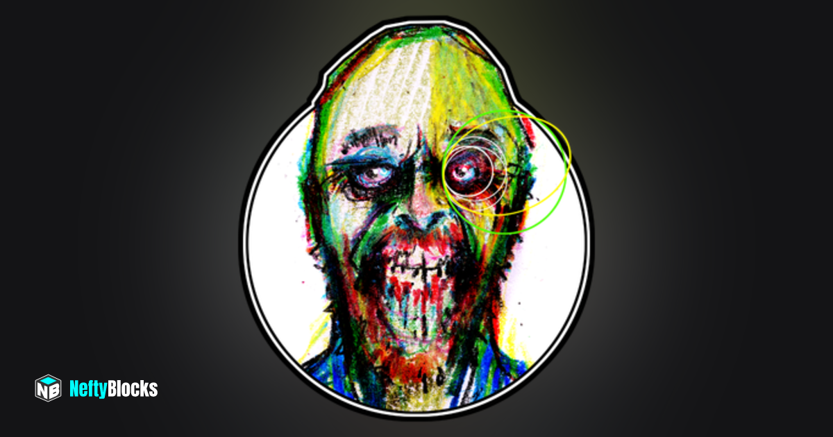 Crayon Zombie Sixteen | NeftyBlocks | The #1 Trade to Earn NFT ...