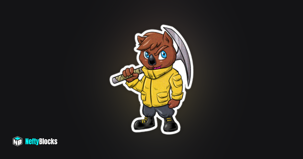 Leader - Yellow Team Sticker | NeftyBlocks | The #1 Trade to Earn NFT ...