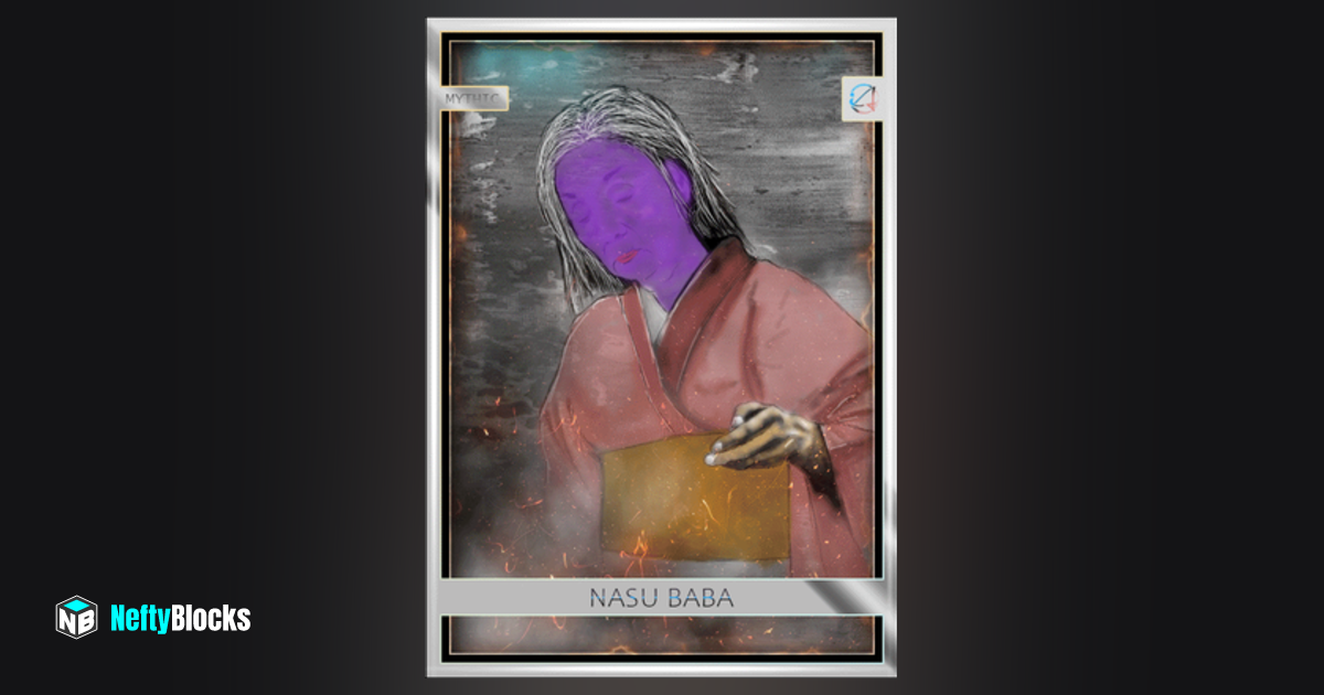 Nasu Baba #30 | NeftyBlocks | The #1 Trade to Earn NFT Marketplace on WAX