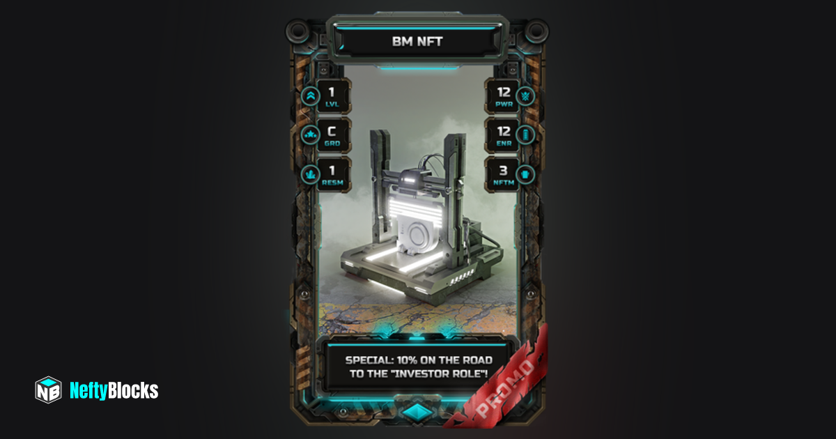 BM NFT #1323 | NeftyBlocks | The #1 Trade to Earn NFT Marketplace on WAX