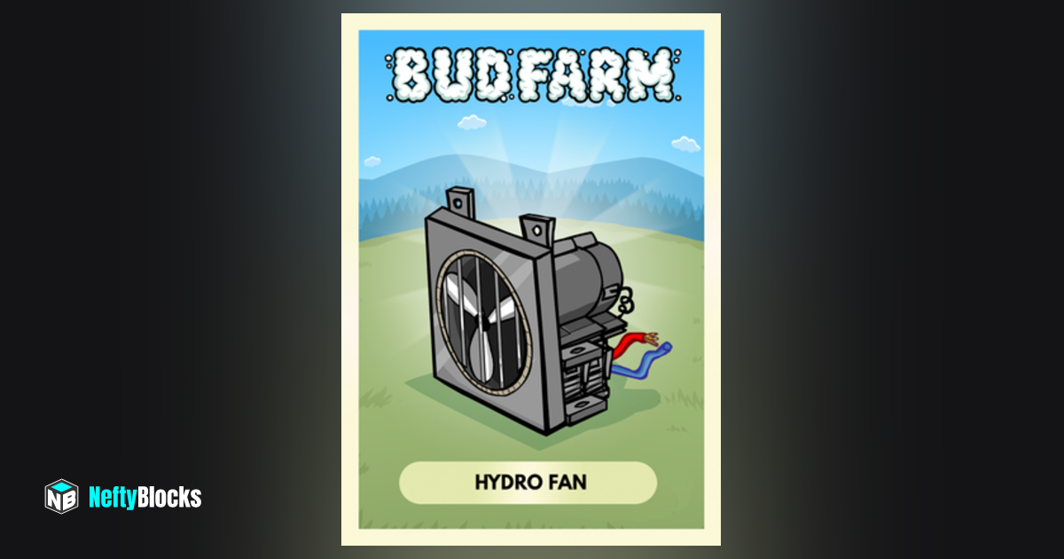 Hydro Fan #8075 | NeftyBlocks | The #1 Trade to Earn NFT Marketplace on WAX