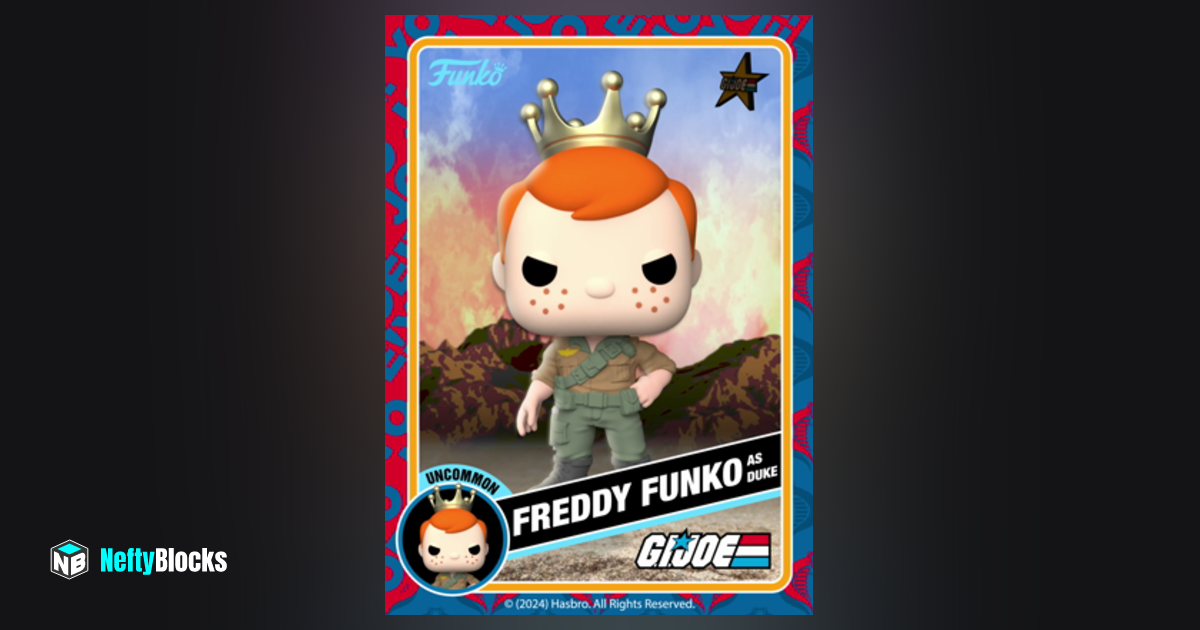 Freddy Funko As Duke #4581 | NeftyBlocks | The #1 Trade to Earn NFT ...