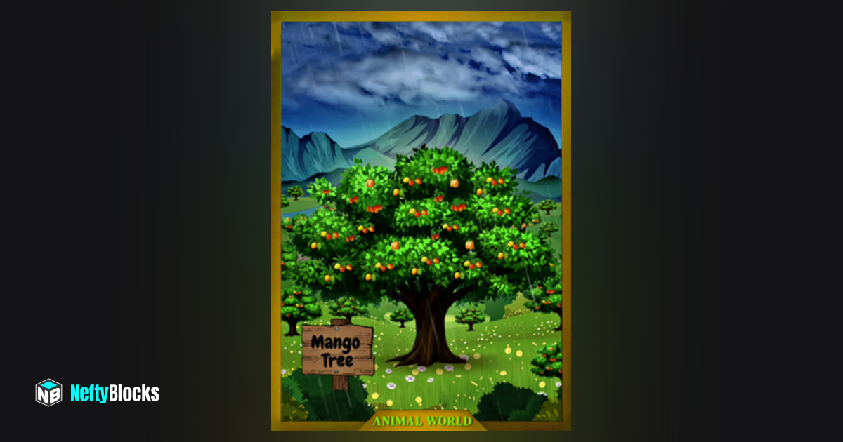 Mango Tree #1367 | NeftyBlocks | The #1 Trade to Earn NFT Marketplace ...