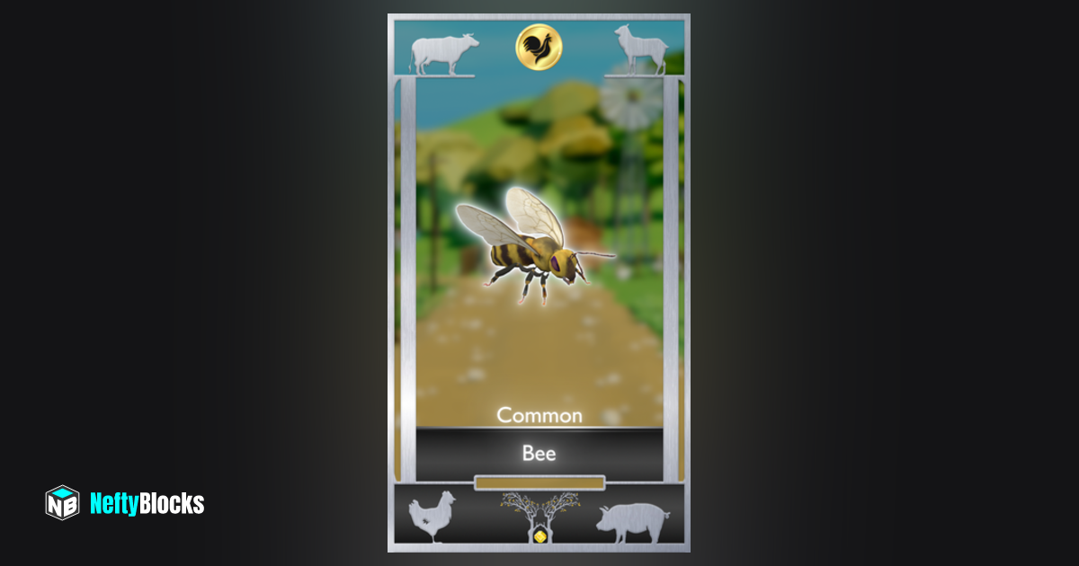 Bee | NeftyBlocks | The #1 Trade to Earn NFT Marketplace on WAX
