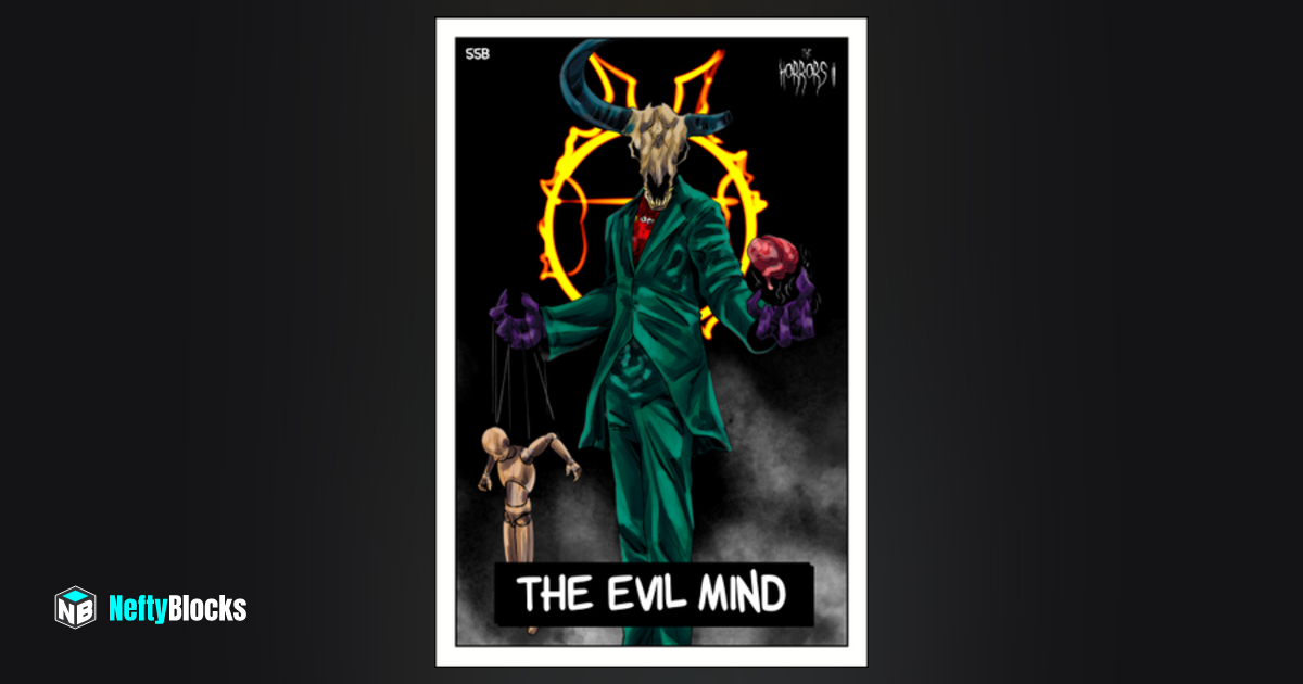 The Evil Mind #234 | NeftyBlocks | The #1 Trade to Earn NFT Marketplace ...