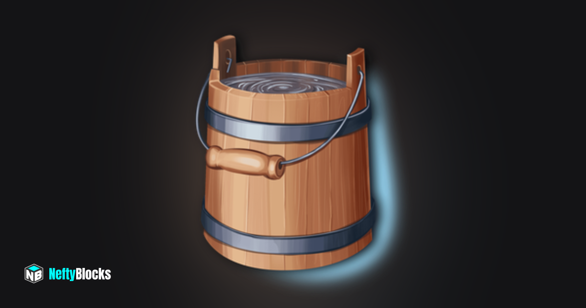 Water Bucket #629 | NeftyBlocks | The #1 Trade to Earn NFT Marketplace ...