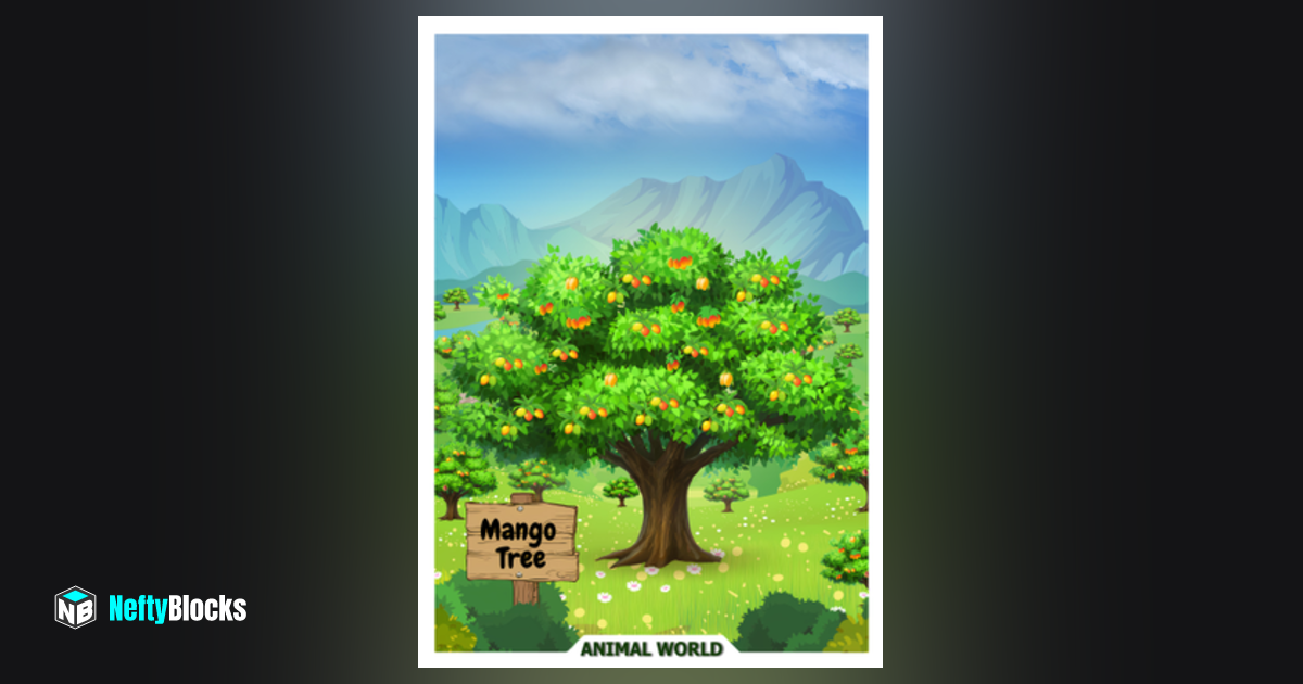 Mango Tree. #14933 | NeftyBlocks | The #1 Trade to Earn NFT Marketplace ...