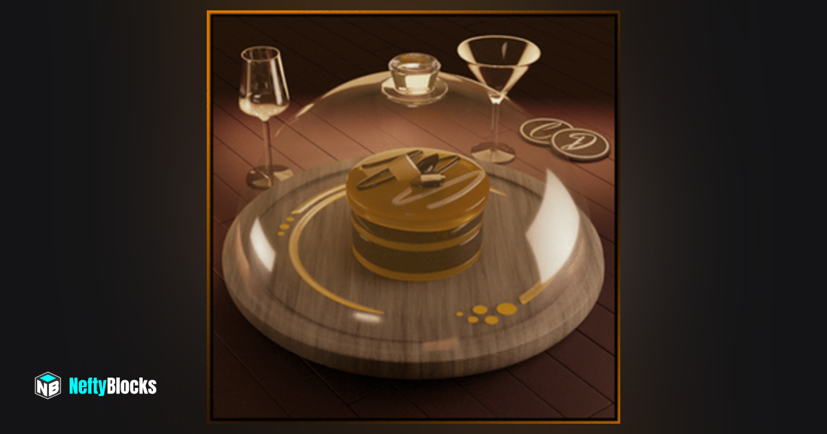 Honeycomb Mochi Cake | NeftyBlocks | The #1 Trade to Earn NFT ...