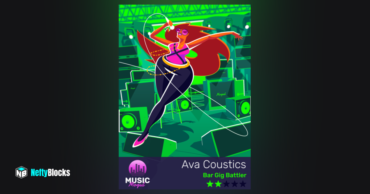 Ava Coustics #174 | NeftyBlocks | The #1 Trade to Earn NFT Marketplace ...